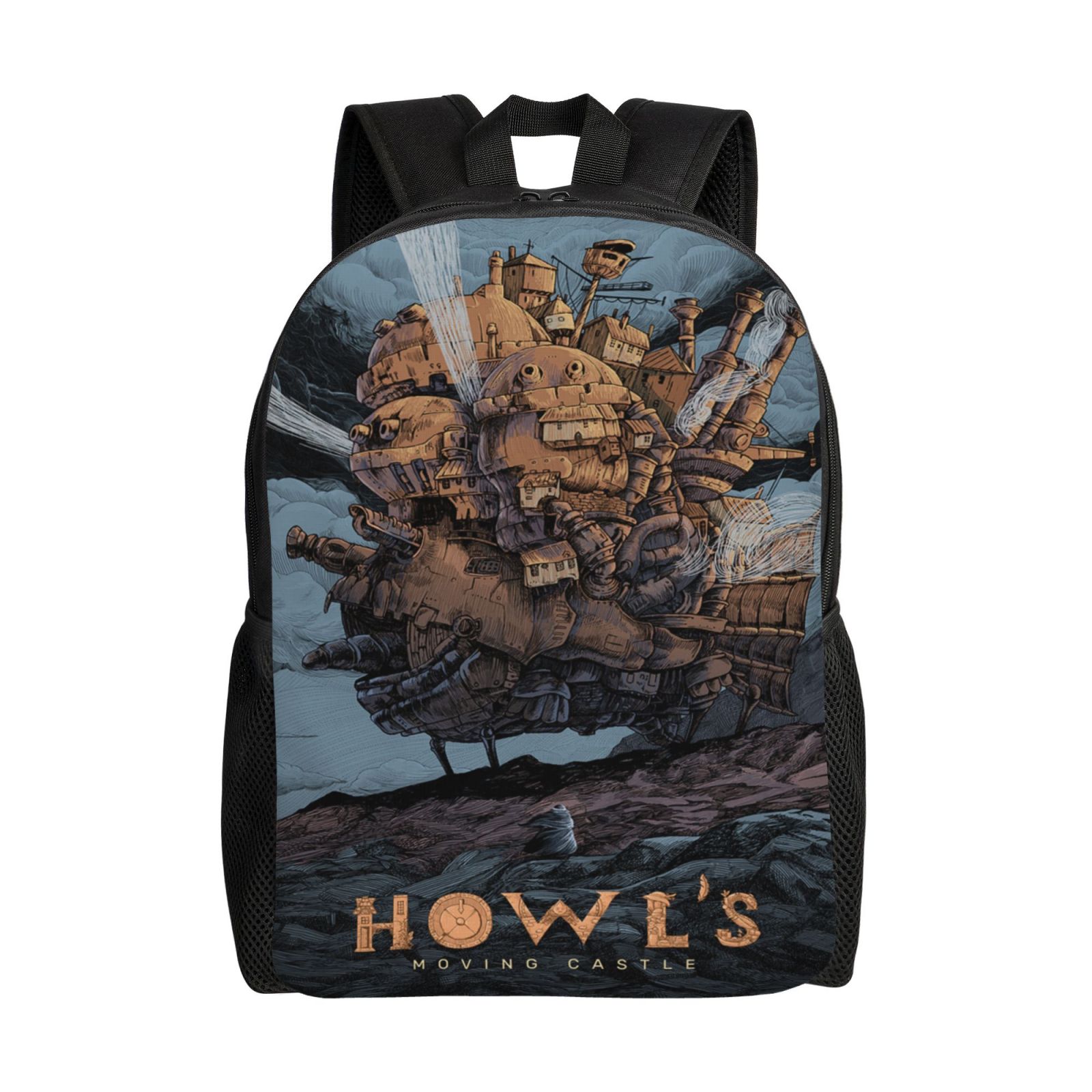 Howls Moving Castle Backpack Cute Anime Large Capacity Multifunction ...