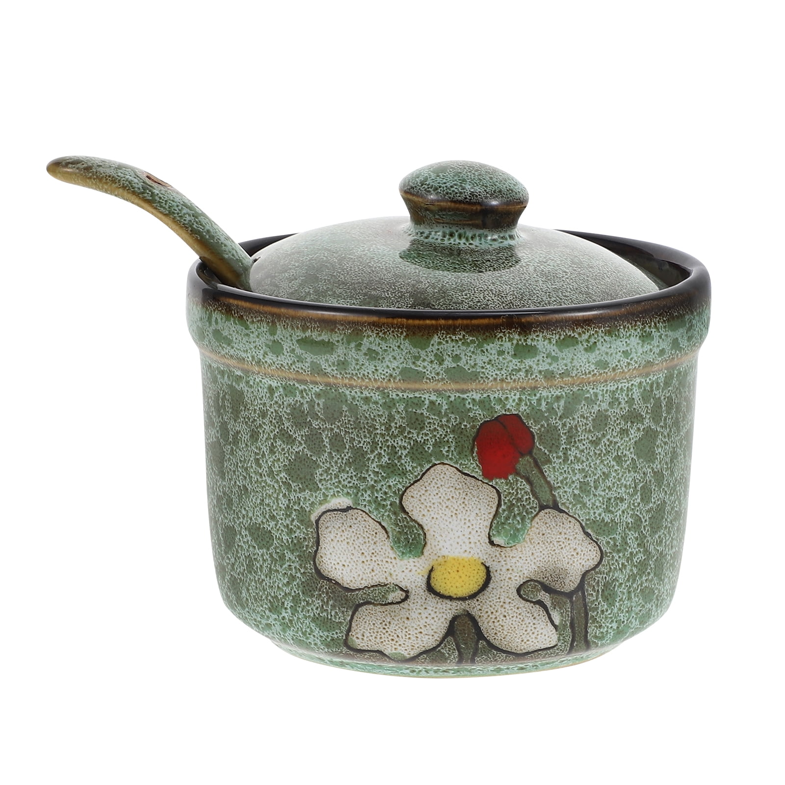 Howooi 1 Set of Retro Seasoning Jar Spice Canister Condiment Box ...