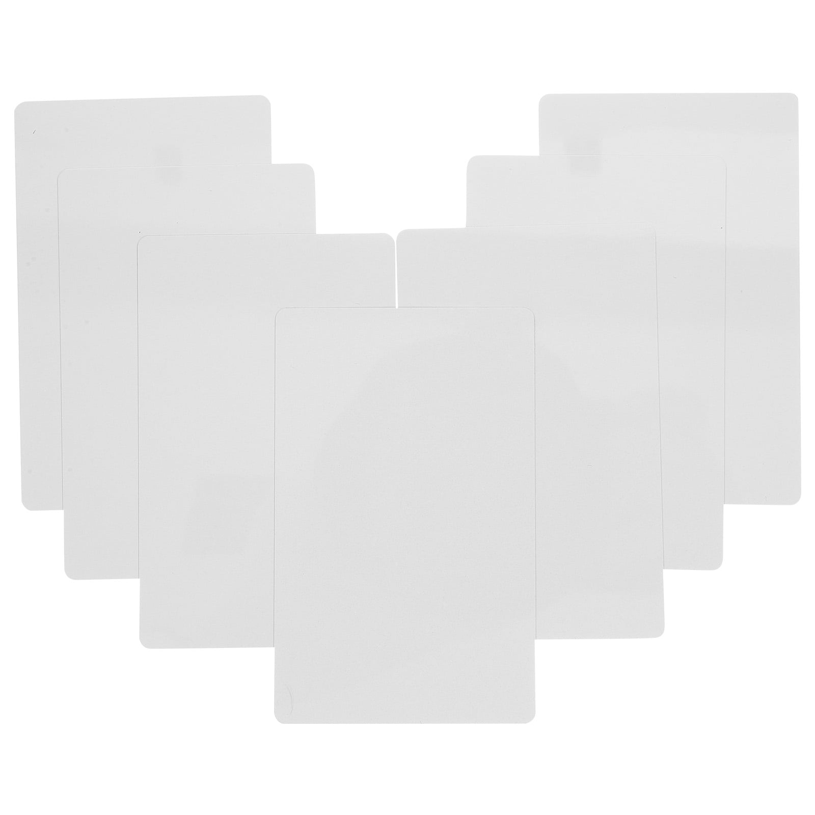 Howooi 100Pcs Blank Metal Cards Sublimation Metal Business Cards Thick ...