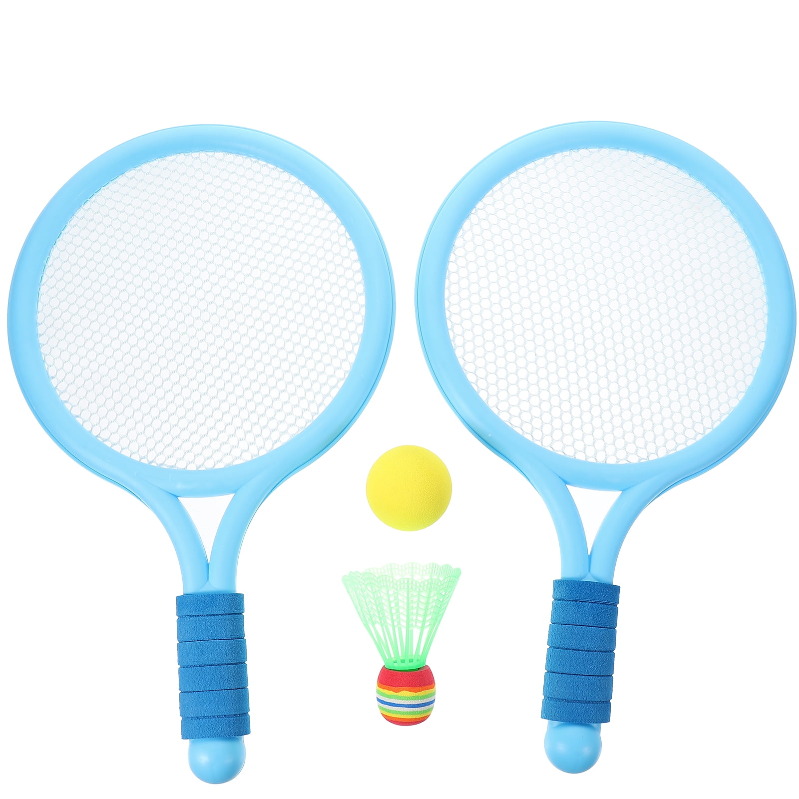 Howooi 2pcs Tennis Racket Toy Cartoon Style Racquet Funny Outdoor ...
