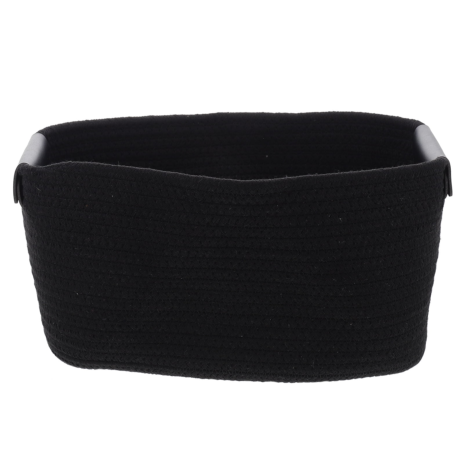 Howooi Storage Basket Desktop Basket No Lid Cotton Rope Woven Table ...