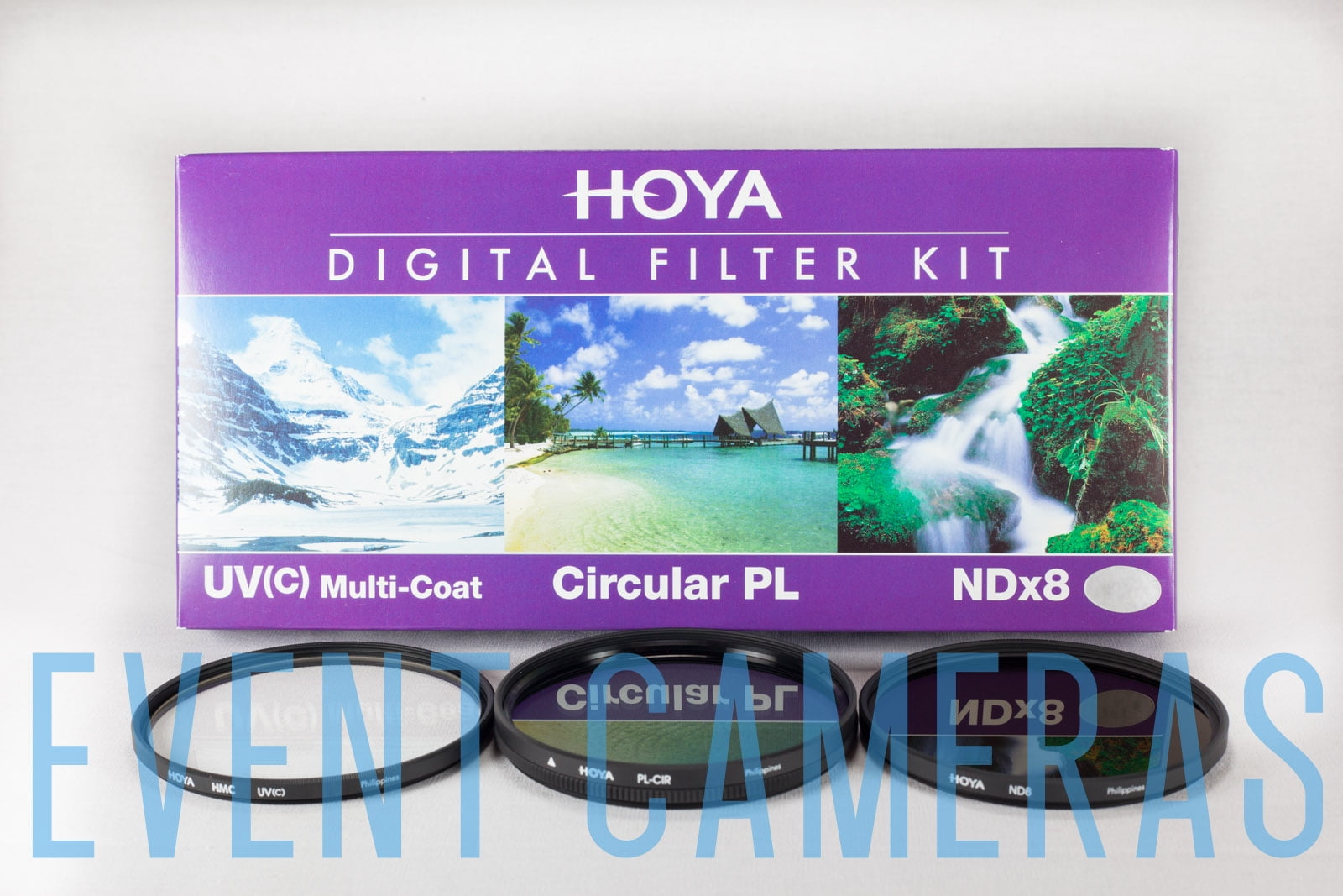 Hoya 37mm Digital Filter Kit - UV, CPL & ND8 w/Filter Wallet - Walmart.com