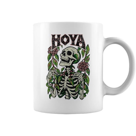 Hoya Vine Skeleton Plant Gothic Botanical Cottagecore Coffee Mugs ...