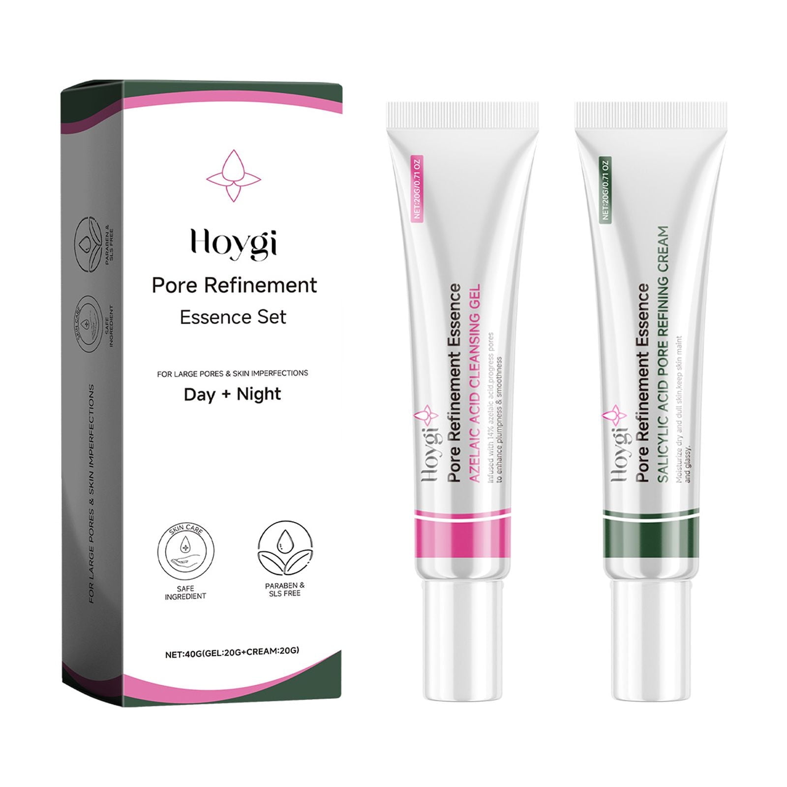 Hoygi Pore Refinement Essence Set, Deeply Clean The Skin And Fine Pore ...