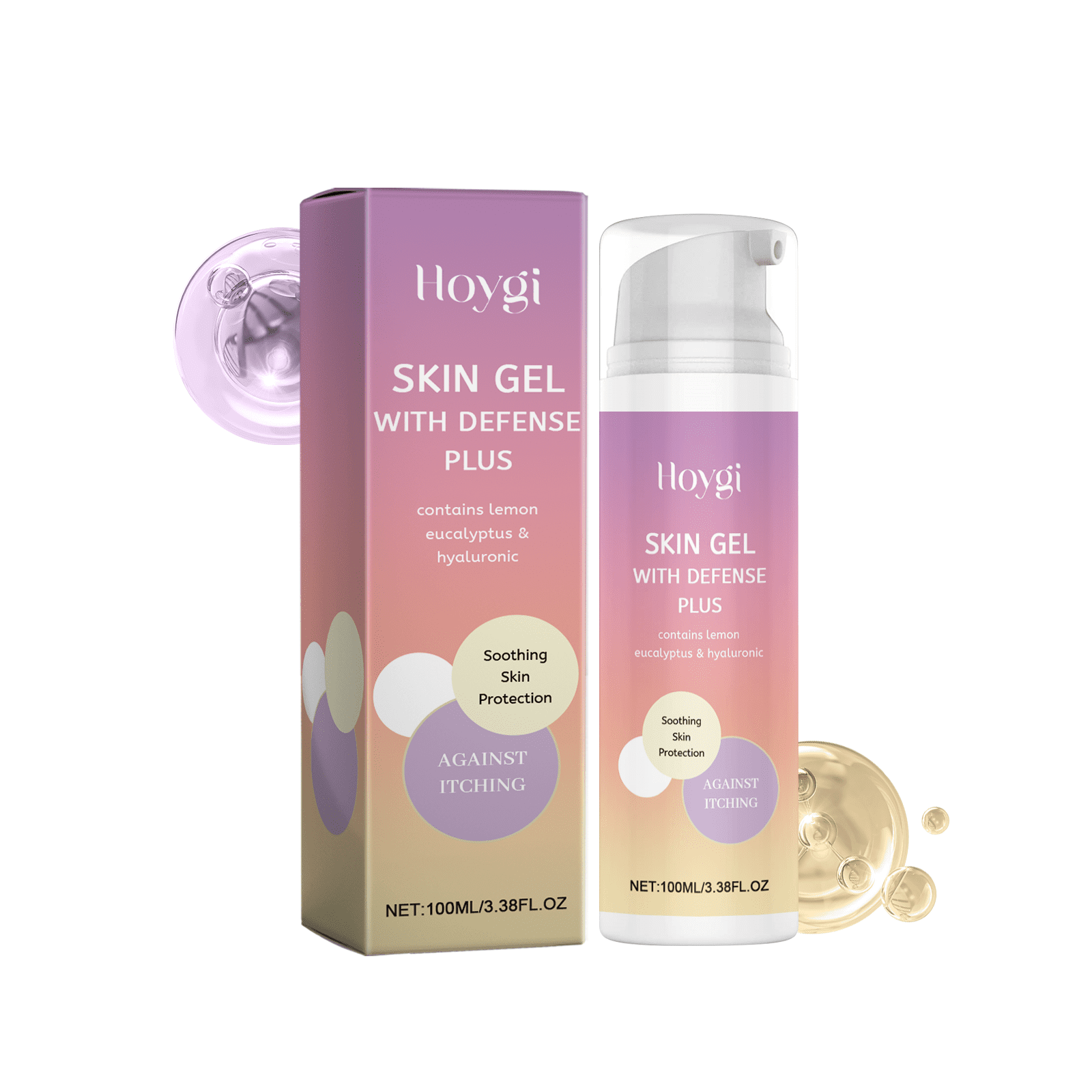Hoygi Skin Care Gel Body Care Gel Skin Repair For All Skin Types Gentle ...