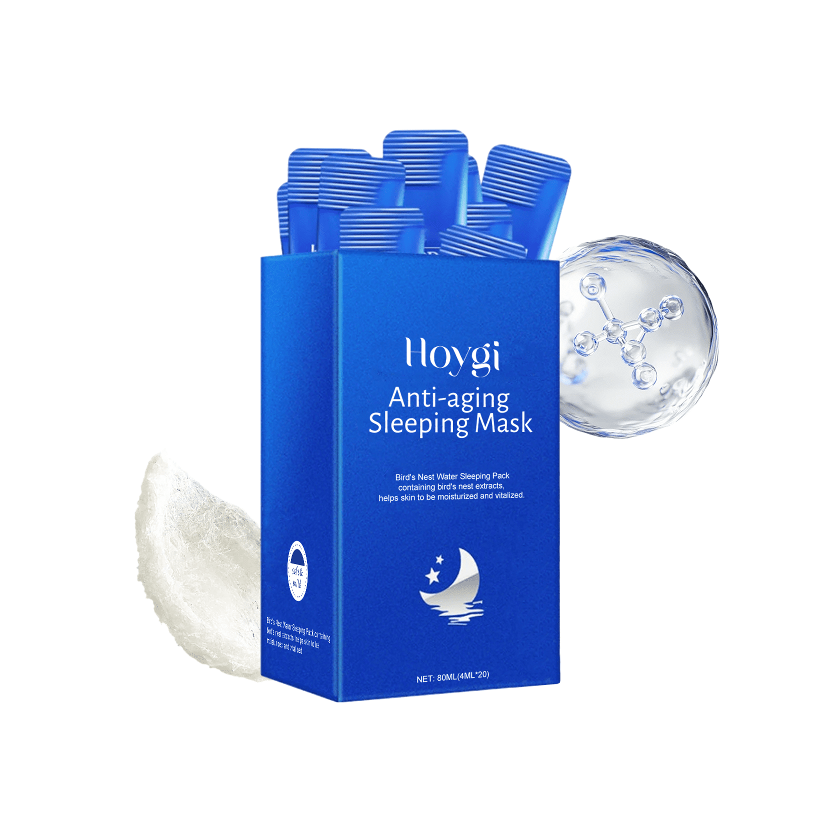 Hoygi Sleep Mask Hydrating And Moisturizing Facial Treatment Gently ...