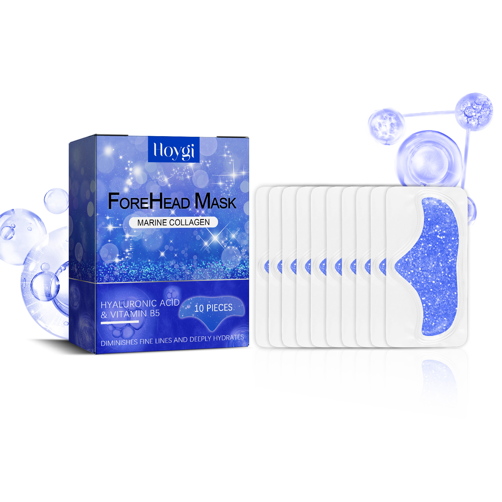 Hoygi anti wrinkle mask smooths fine lines on forehead, lifts forehead ...