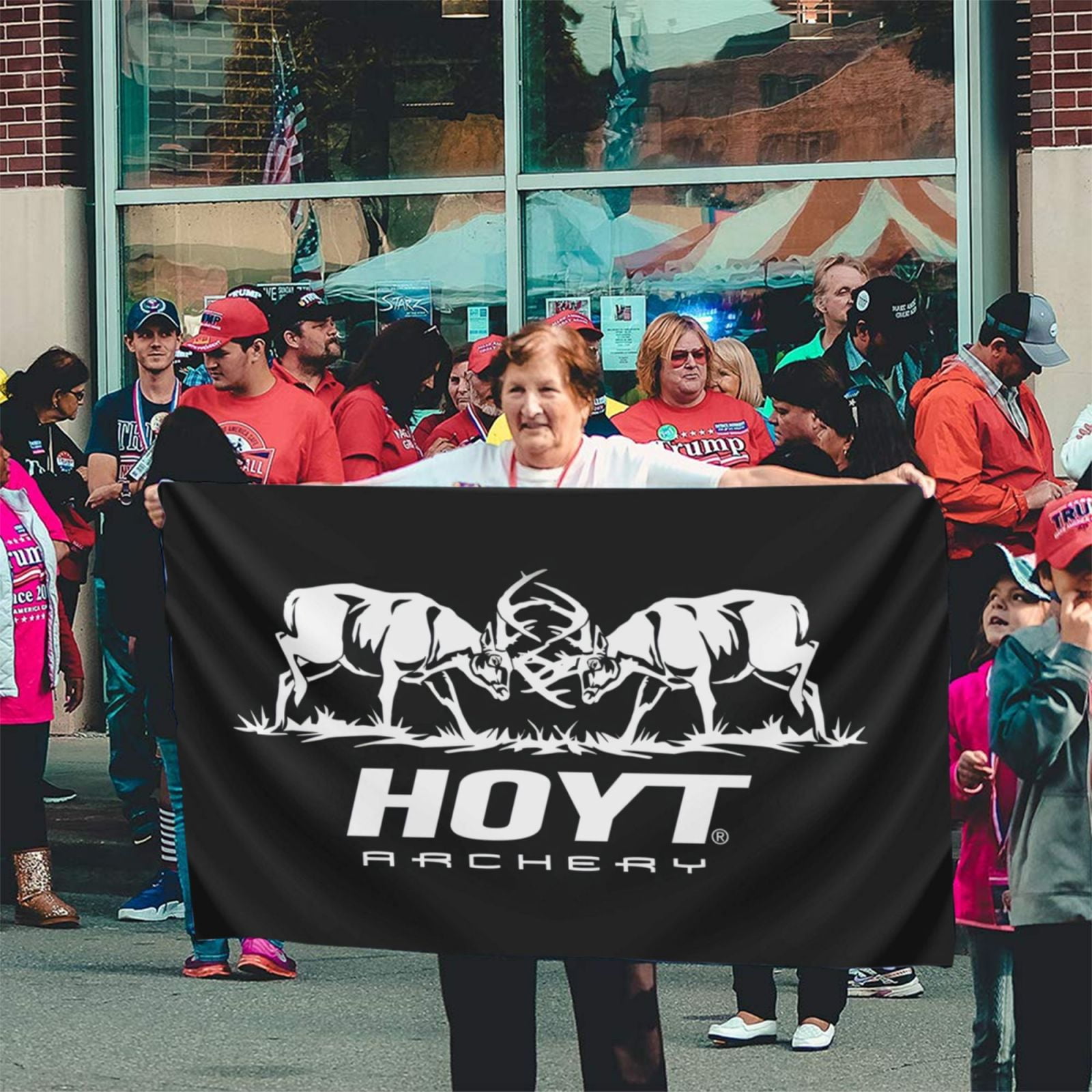 Hoyt Archery Banner Breeze Flag Outdoor Flags Home Flag Garden Flag 3 ...