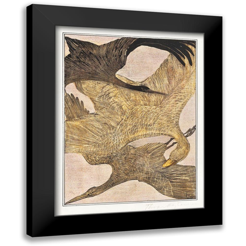 Hoytema, Theo van 15x18 Black Modern Framed Museum Art Print Titled ...