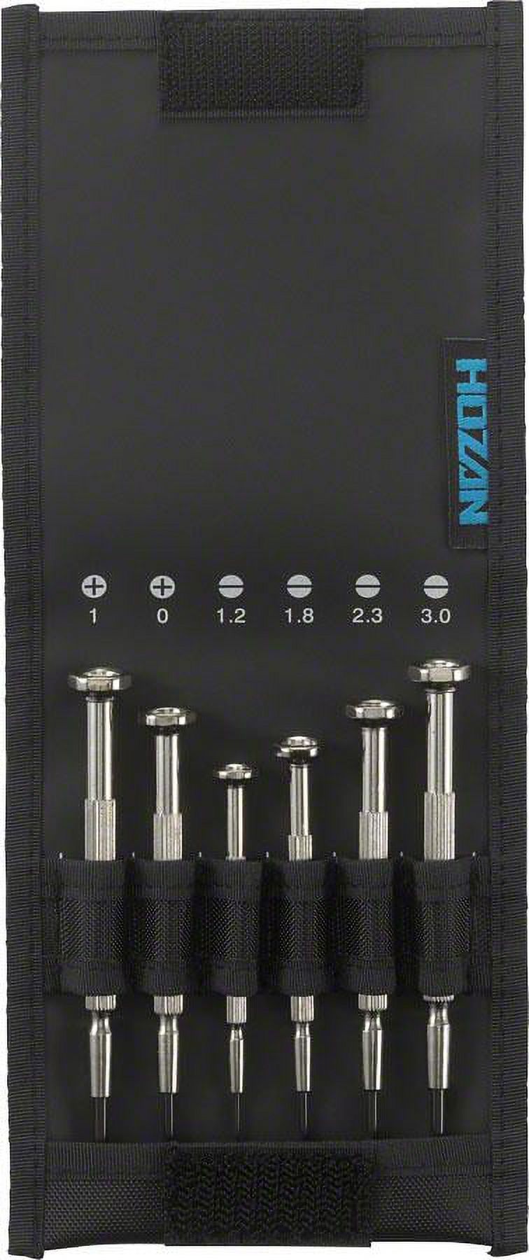 Hozan D-20 6 Piece Precision Screwdriver Set - Walmart.com