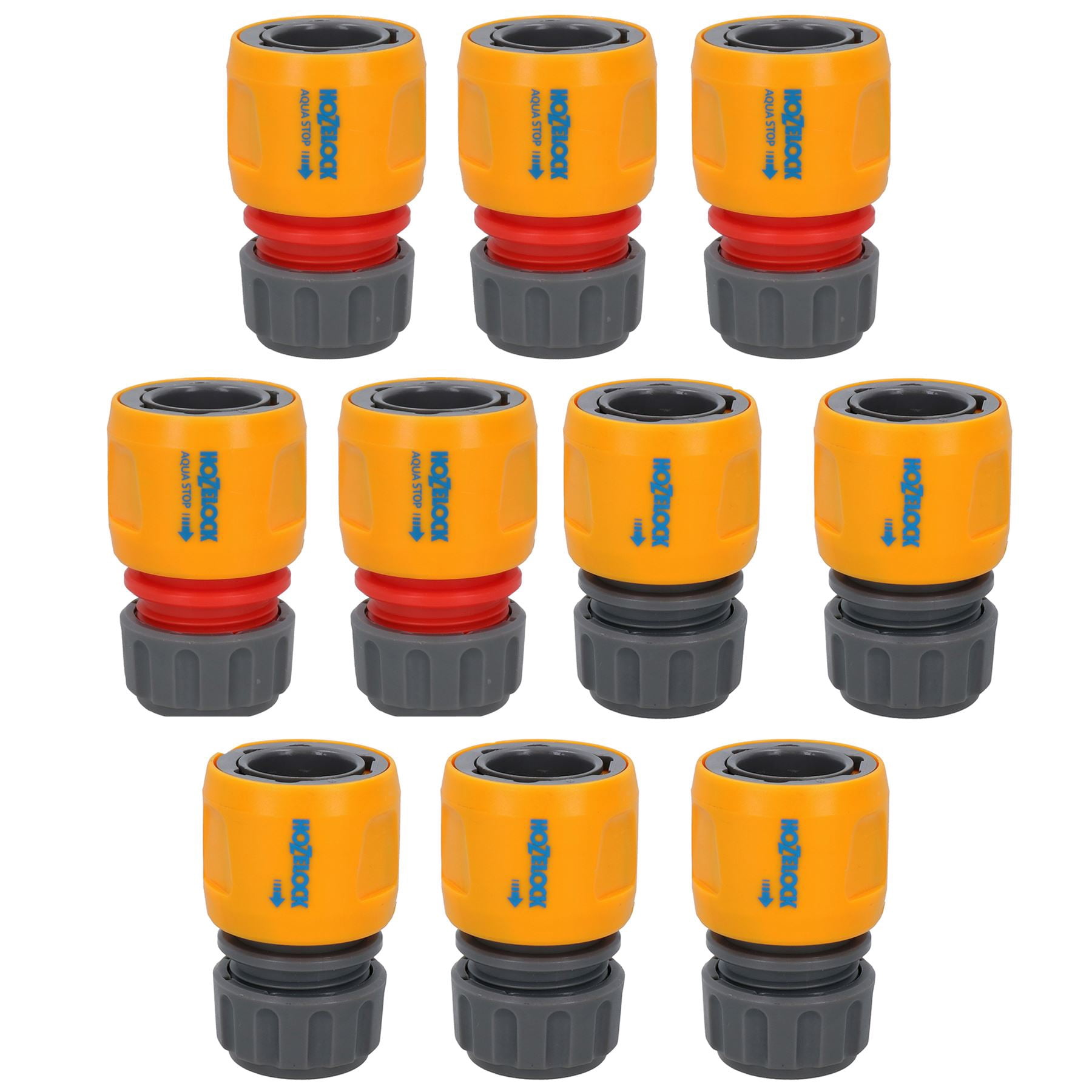 Hozelock Quick Release Fitting & Aqua Water Stop Garden Hose Pipe Yard ...