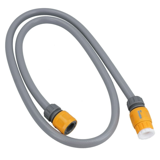 Hozelock Standard Hose Pipe Reel Cart Connector Set 1.5m Garden Yard ...