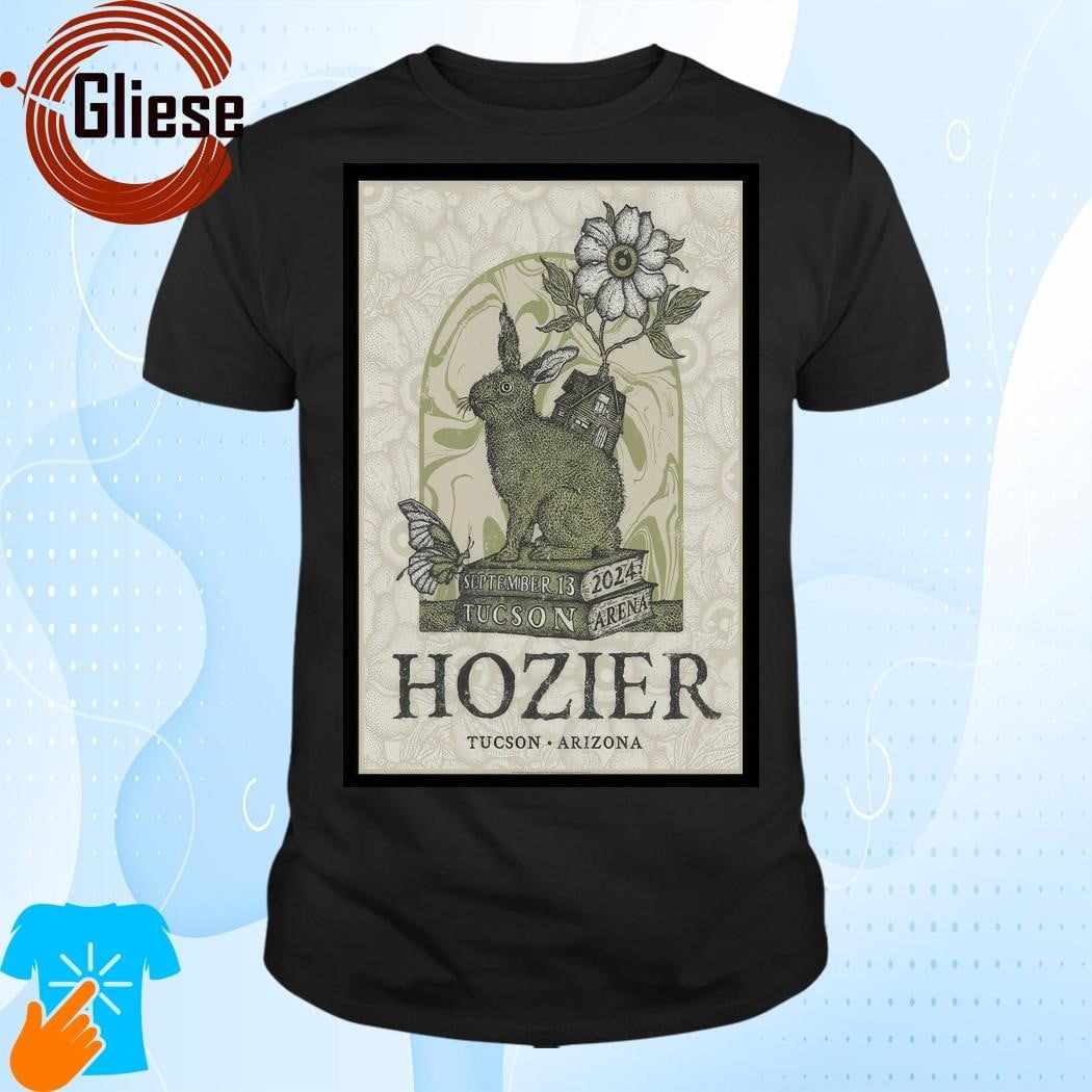 Hozier Concert Tucson Arena September 13 2024 Poster Shirt - Walmart.com