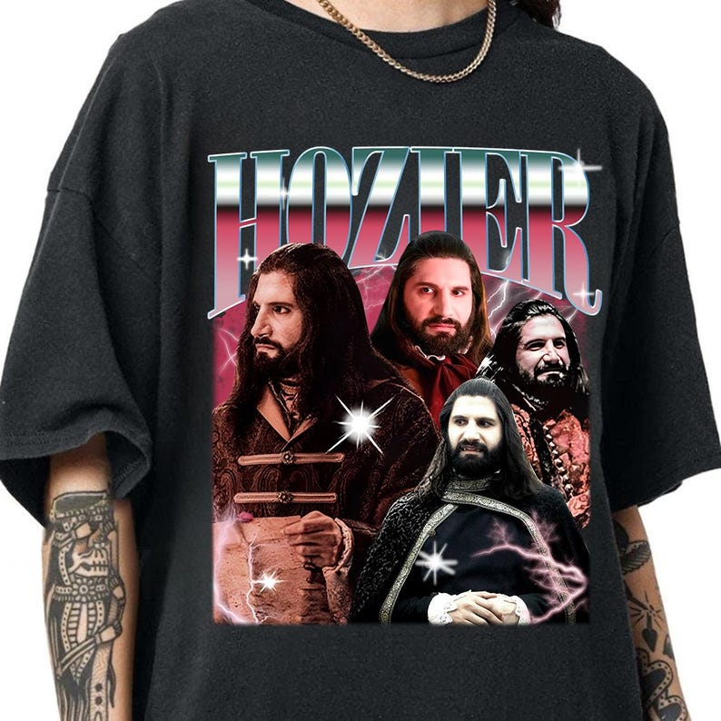 Hozier Nandor Comfort Colors T-Shirt, Lord Of The Rings Hozier Aragon ...