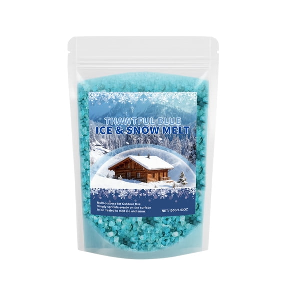 Hozonex Ice & Snow Melt Agent 100G, Fast Melting Speed Effectively ...
