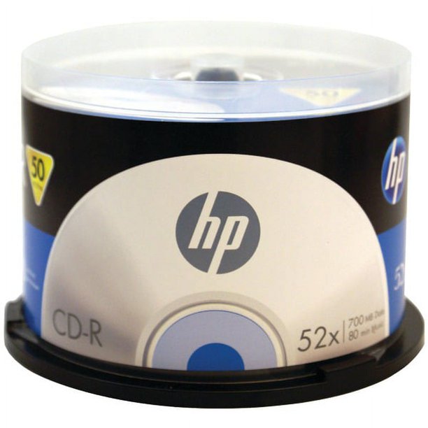 Hp® 52x Cd-rs, 50-ct Spindle - Walmart Business Supplies