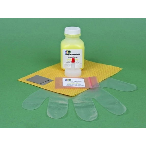 Hp Cm2320N Cm2320Nf Yellow Toner Refill Kit With Chip. By Easy ...