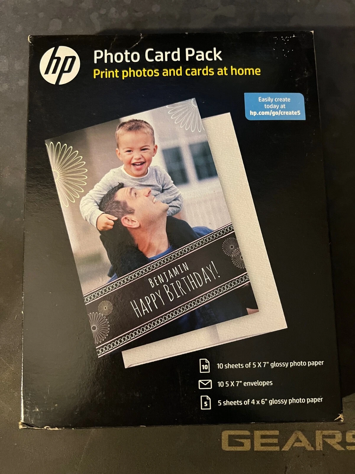 Hp Inkjet Printer Glossy Photo Card Picture Paper Pack 5”X7” 4”X6” New ...