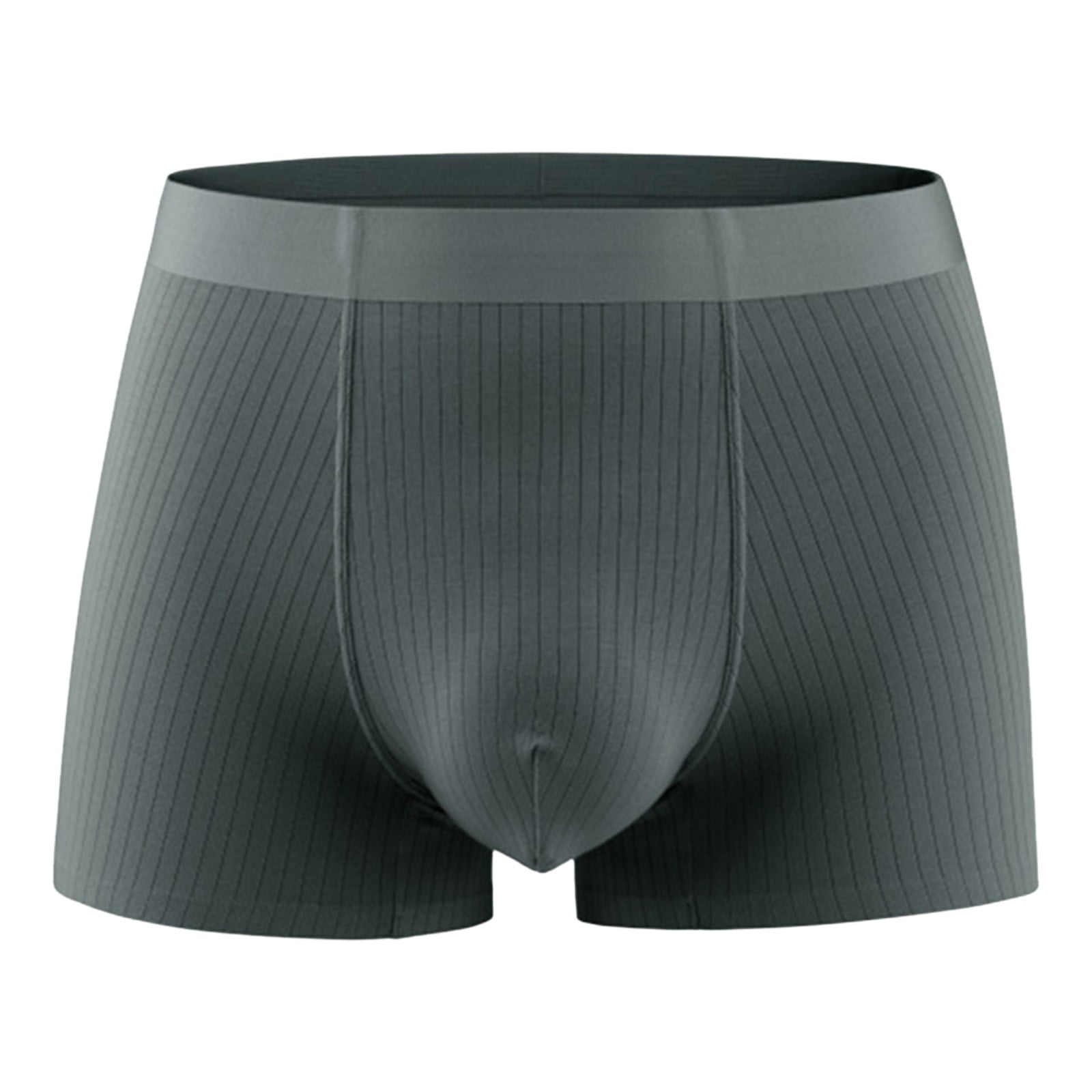 Hpapadks Mens Underwear Solid Color Four Corners Boxers Shorts Flat ...