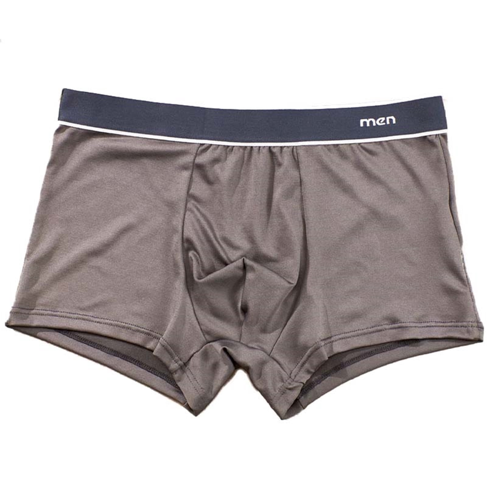 Hpapadks Underwear for Men New Solid Color Underwear Steady Flat Four ...