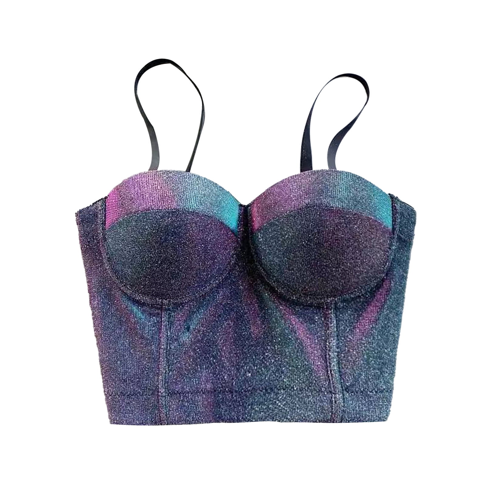 Hpapadks Womens Summer Tank Tops Lace Bustier Corset Going Out Party ...