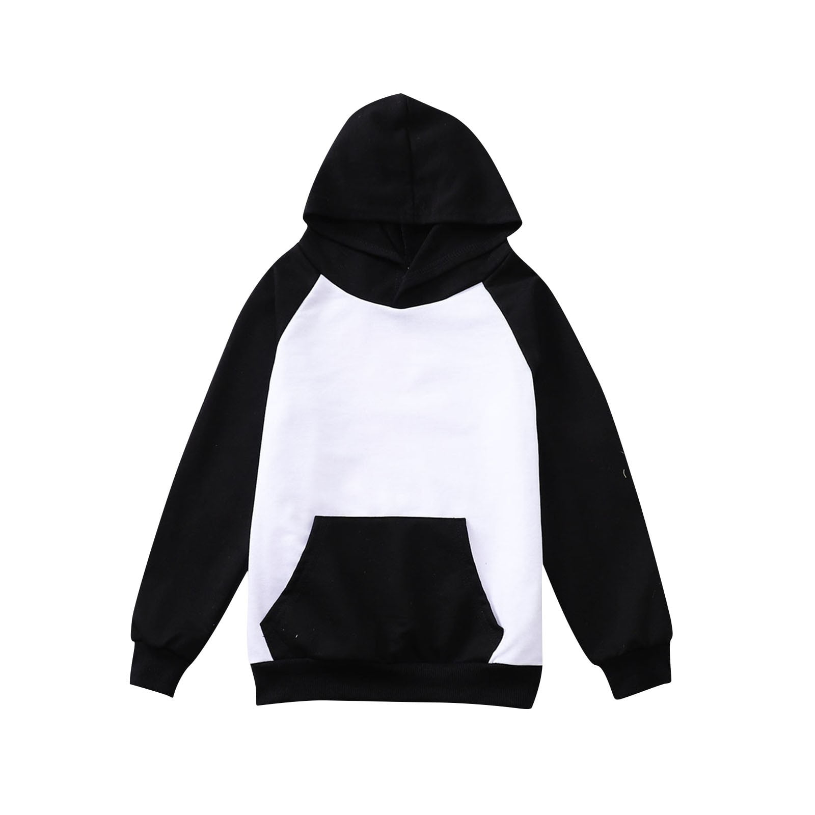 Hpgjzj Girls Color Block Hoodies Colorblock Sweatshirt Fall Hooded ...