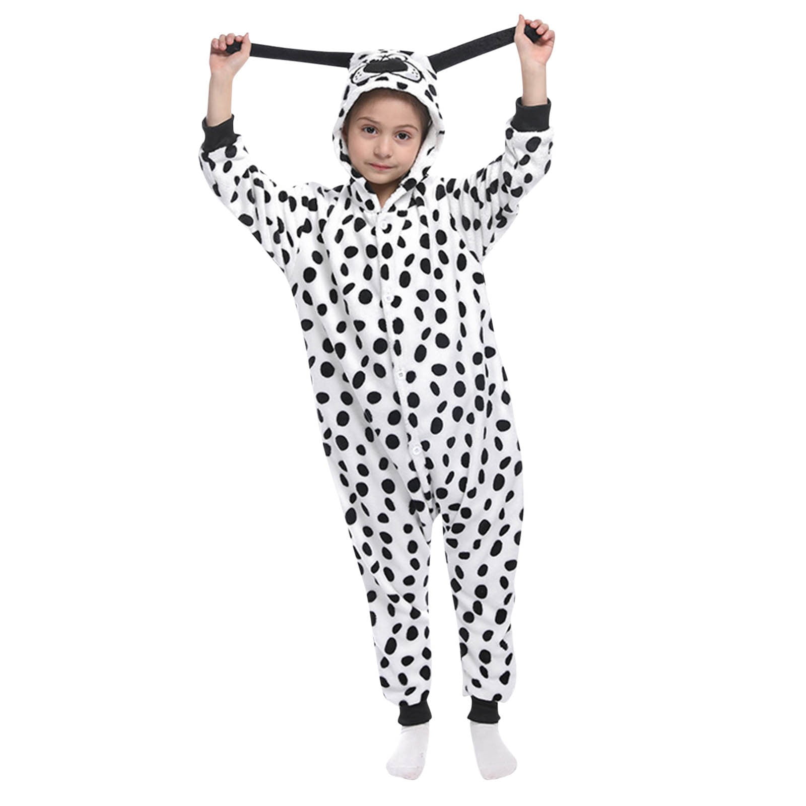 Hpgjzj Kids Onesie Pajamas Christmas Costumes for Boys Girls Flannel ...