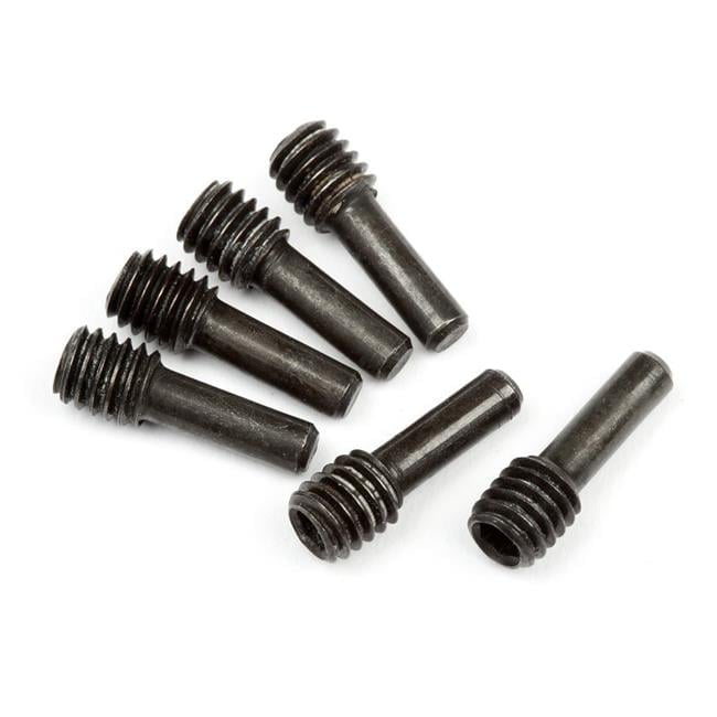 Hpi Racing Screw Shaft M4X2.5X12Mm Black/6Pcs Savage X - Walmart.com