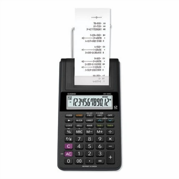 10 Key Calculator With Paper Tape