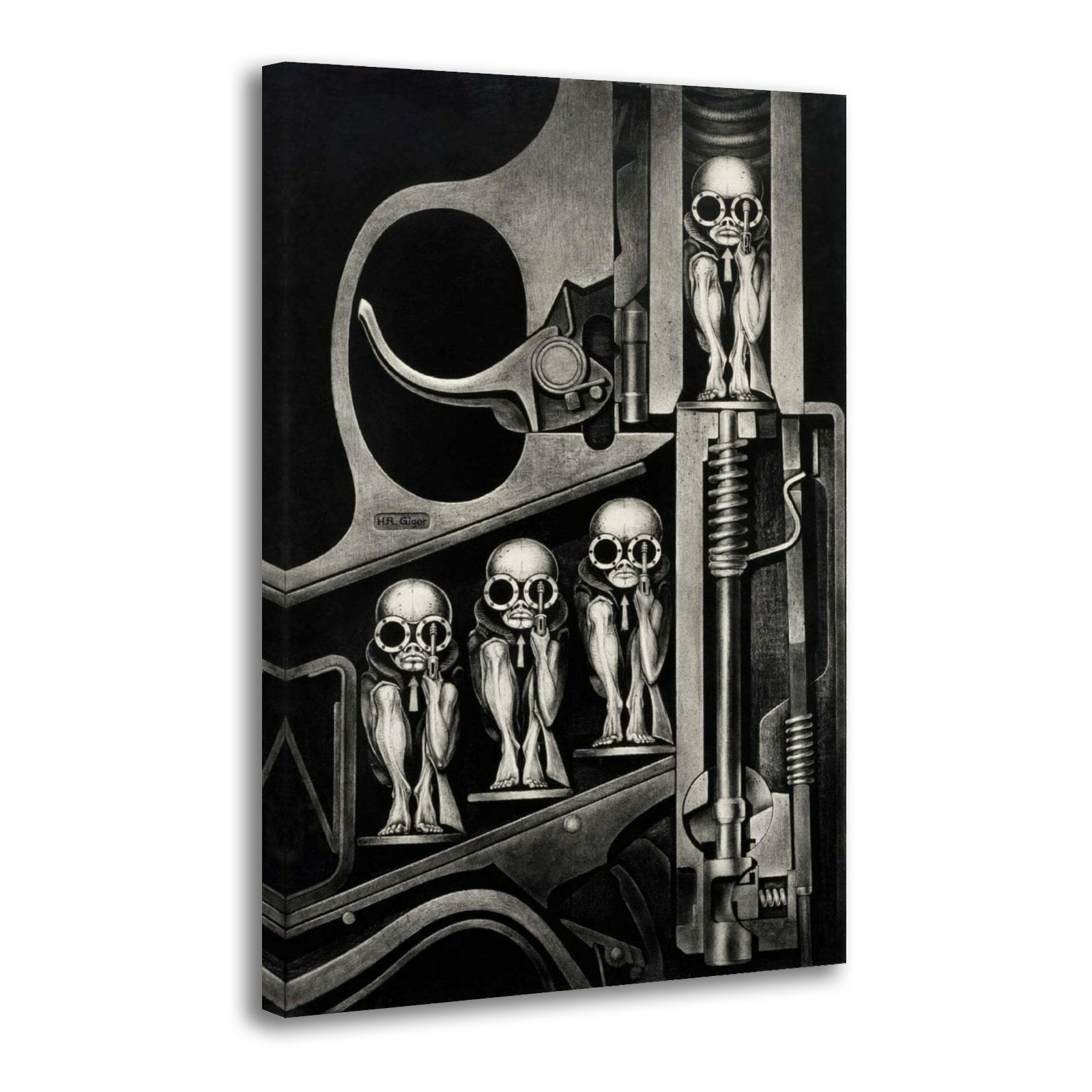 Hr Giger Birthmachine Genius Room Aesthetic Poster Print Art Wall ...