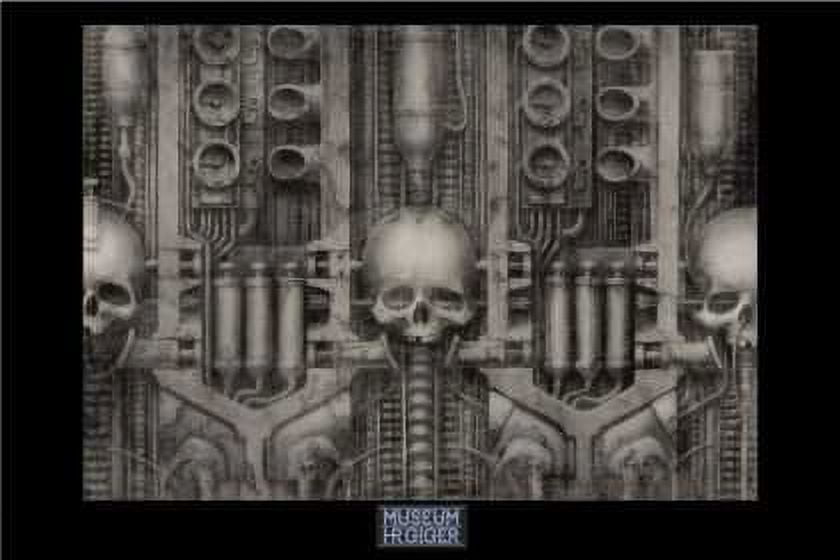Hr Giger Poster Landshaft XIX New 24x36 - Walmart.com