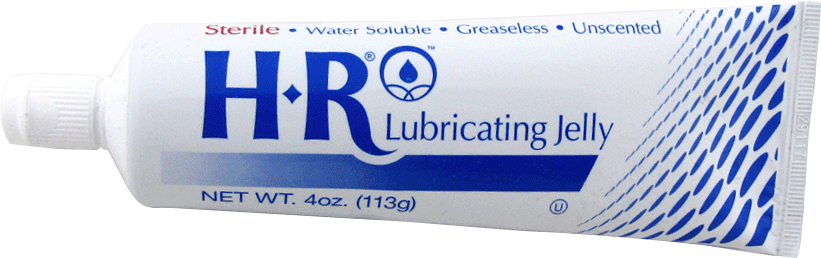 HR Lubricating Jelly, Flip-Top Tube 4 oz, Sterile, Water-Soluble ...