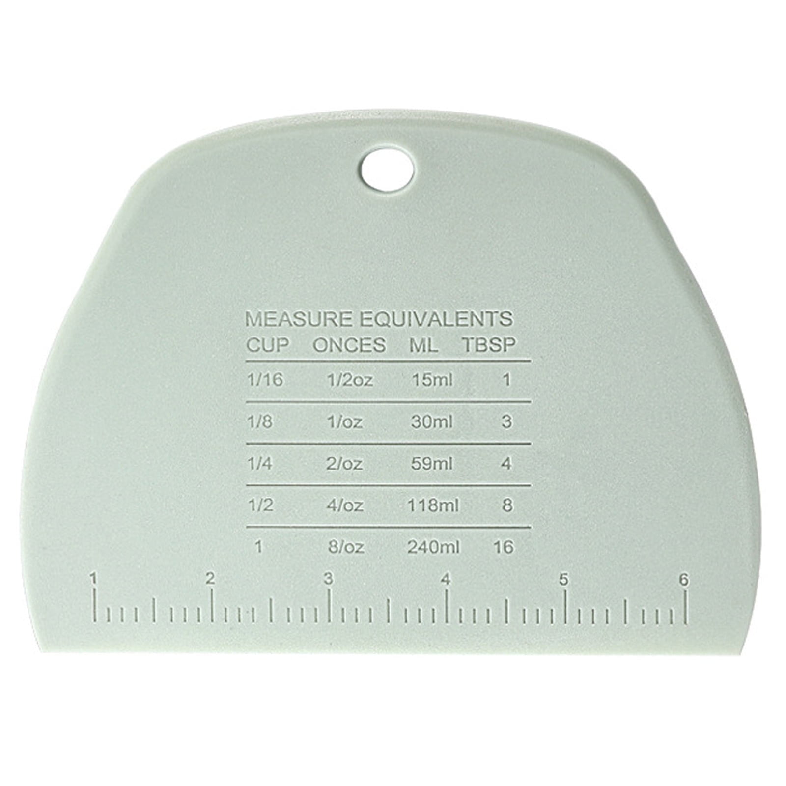 Hrispe Dough Scraper Plastic Cutter Bowl Scrapers Dough Bread Cutters ...