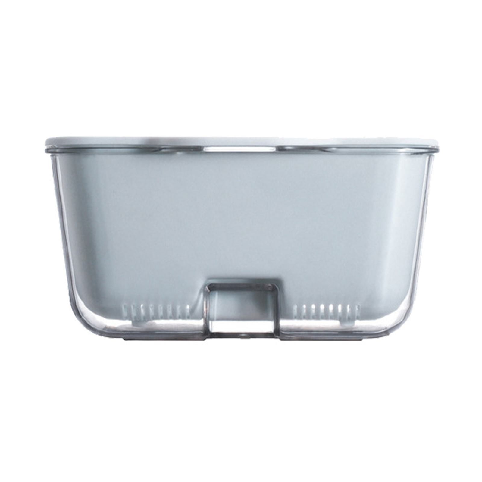 Hrispe Kitchen Colanders Bowl Set Double Layer Plastic Fruits Vegetable ...