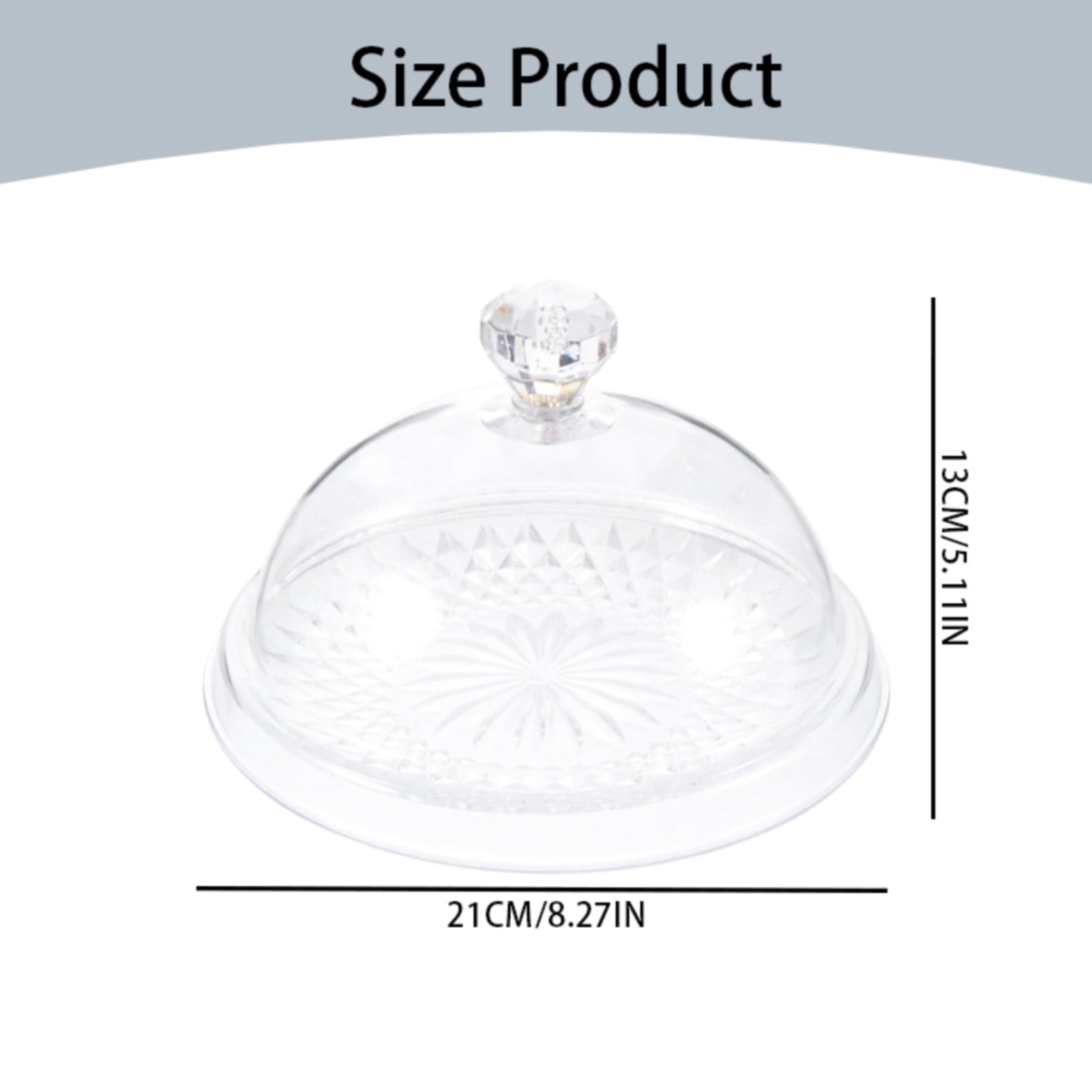 Hrispe Kitchen Pans Your with Our Elegant Cake Tray with Lid Featuring ...