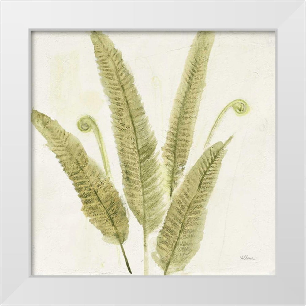 Hristova, Albena 20x20 White Modern Wood Framed Museum Art Print Titled ...