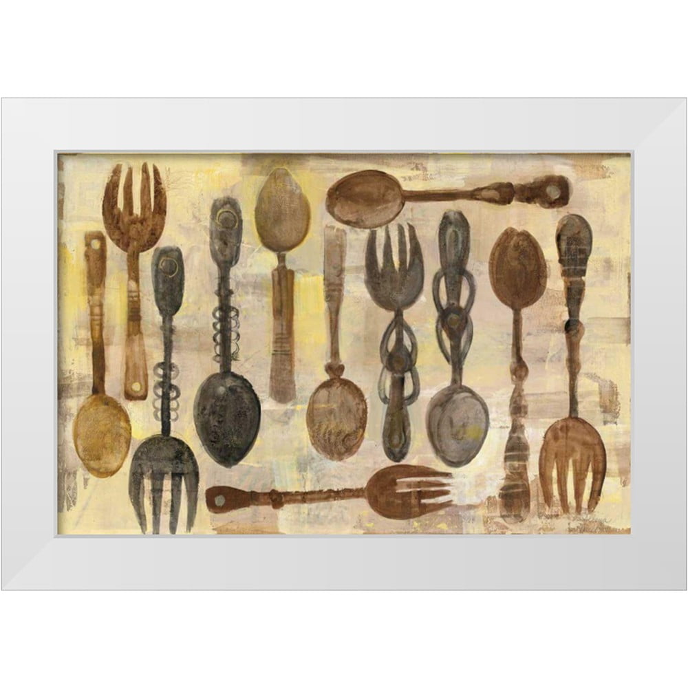 Hristova, Albena 24x17 White Modern Wood Framed Museum Art Print Titled ...