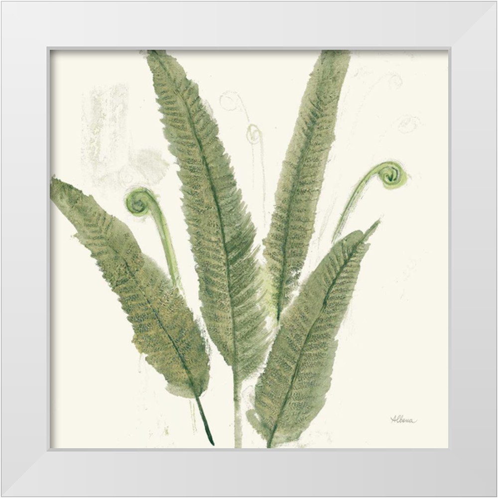 Hristova, Albena 26x26 White Modern Wood Framed Museum Art Print Titled ...