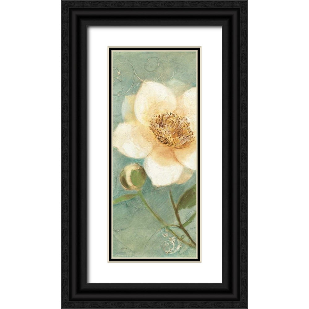 Hristova, Albena 8x14 Black Ornate Wood Framed with Double Matting ...