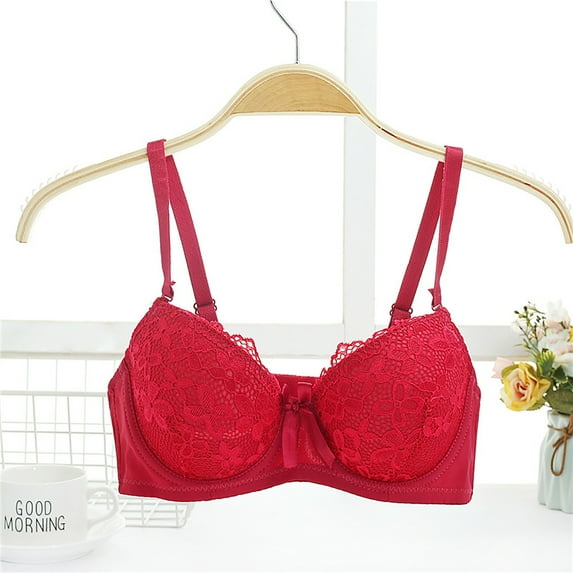 Hrsba Plus Size Bra,Lace Bra,Push Up Bra,Ladies Fashion Large Size ...