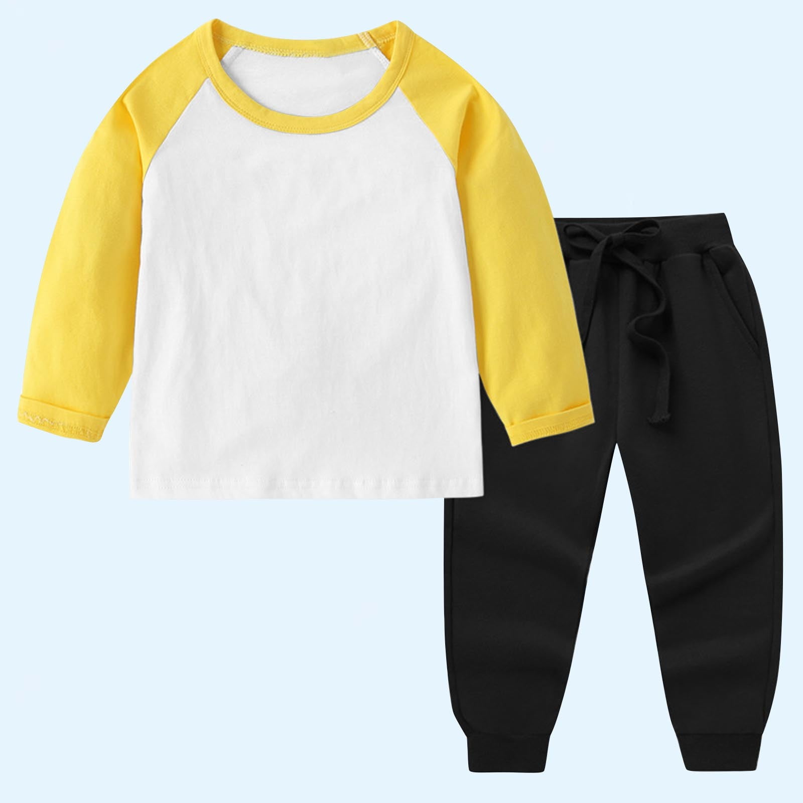 Hrsba Toddler Winter Casual Two-piece Outfit Sets， Clothes Set for Kids ...