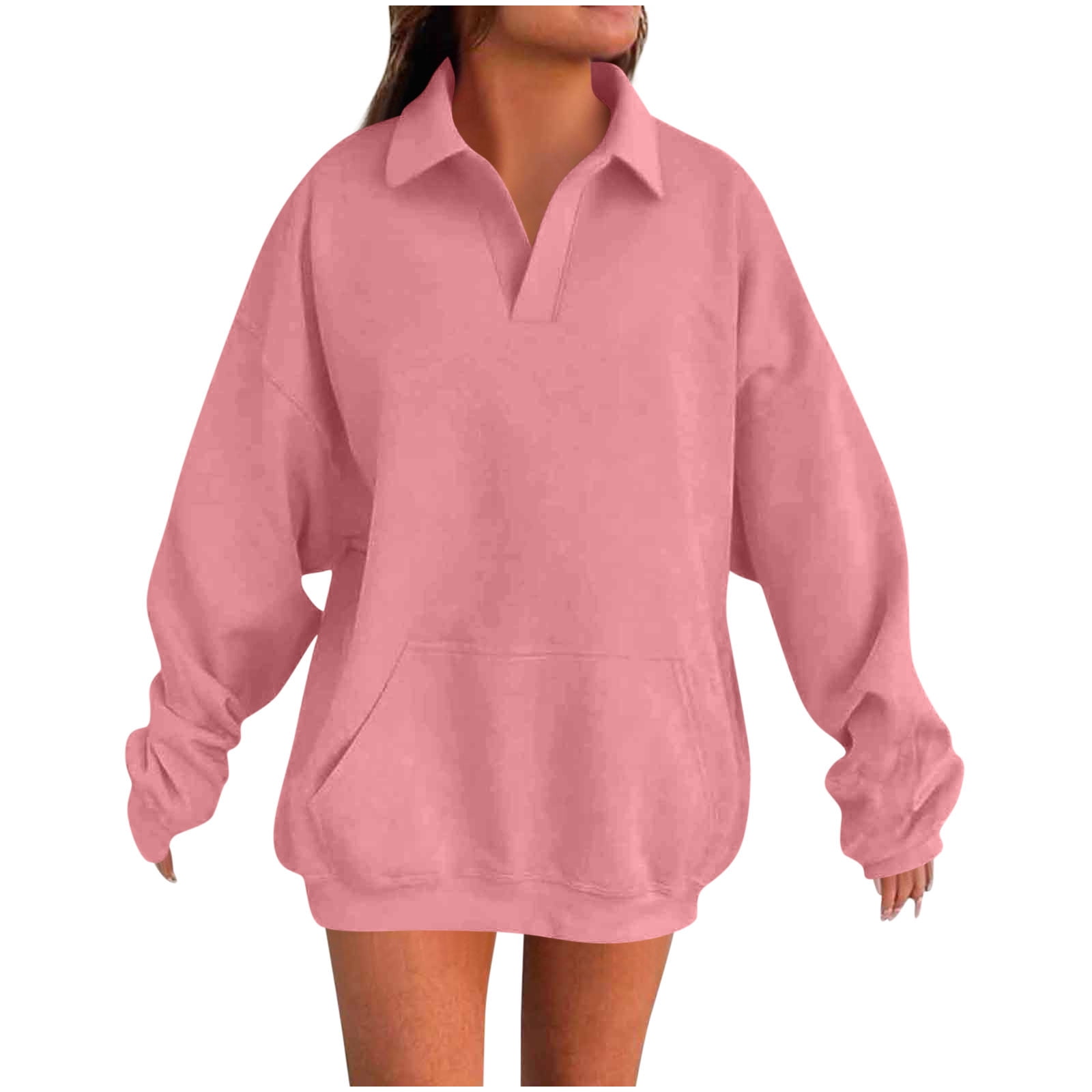 Hrsba Women's Plus Size Pullover For Fall Winter,Ladies Tops Fashion ...