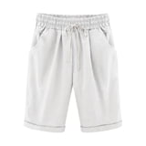Hrsba Womens Shorts Casual, Women's Solid Color Fashion Elegant 5 ...