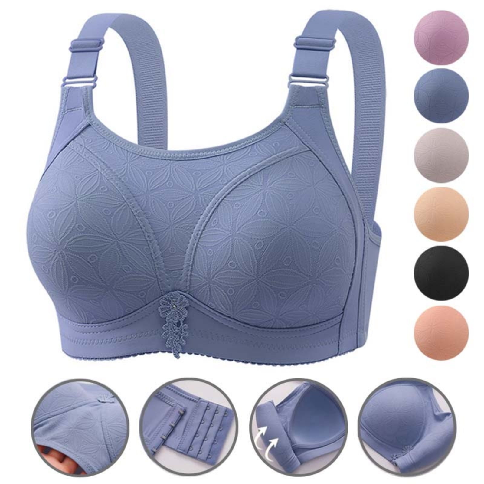 Hrsba Womens Summer Bra Clearance,Plus Size Bra for Womens,Woman Color ...
