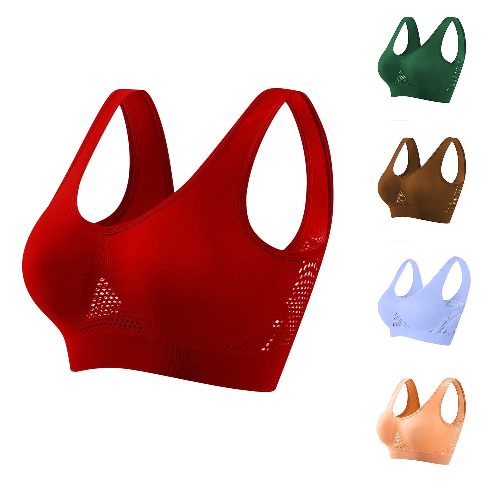 Hrsba Womens Summer Bra Clearance,Plus Size Bra for Womens,Women ...