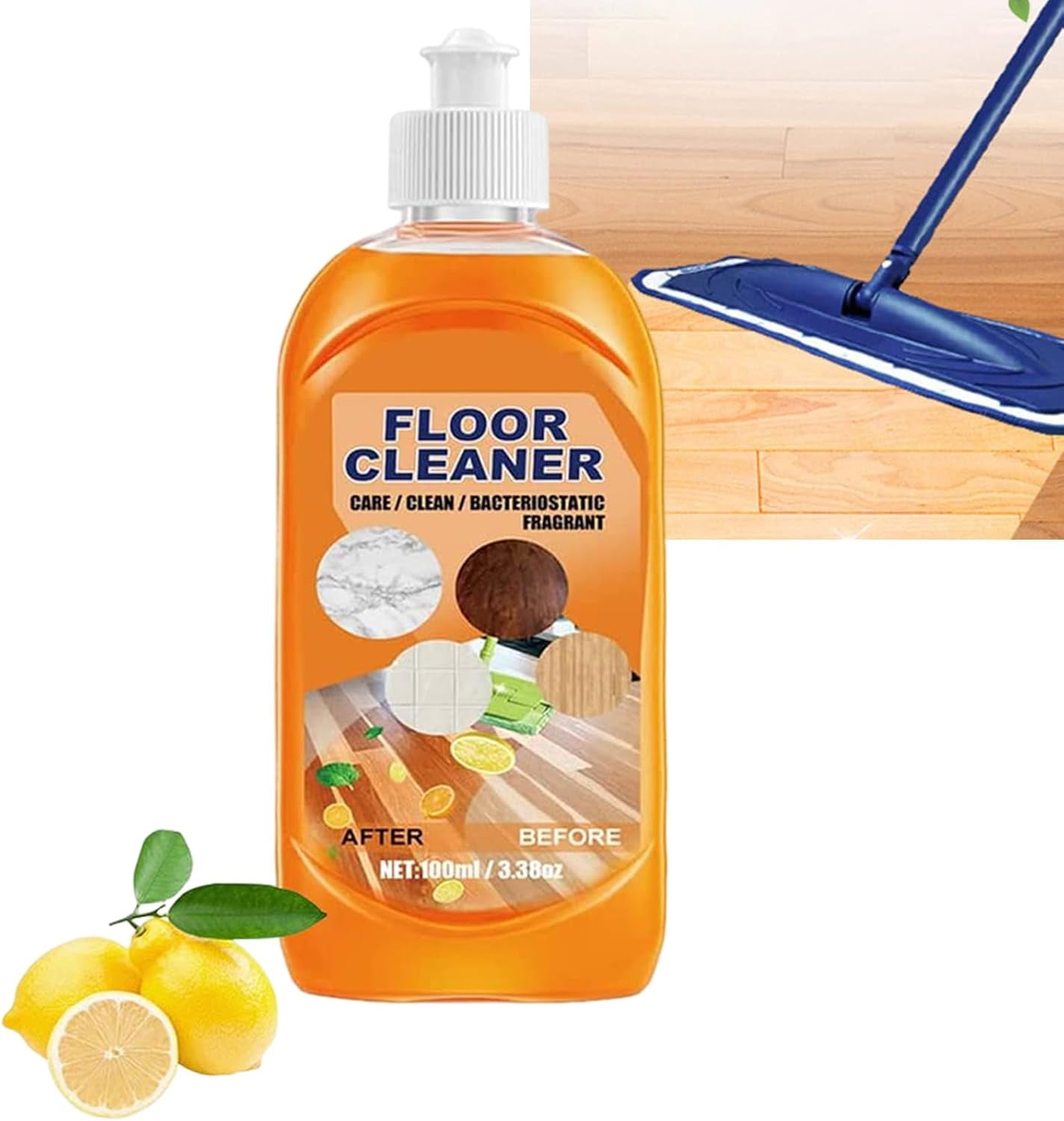 Hrtesus Mintimi Floor Cleaner Powerful Decontamination, Multi-purpose ...