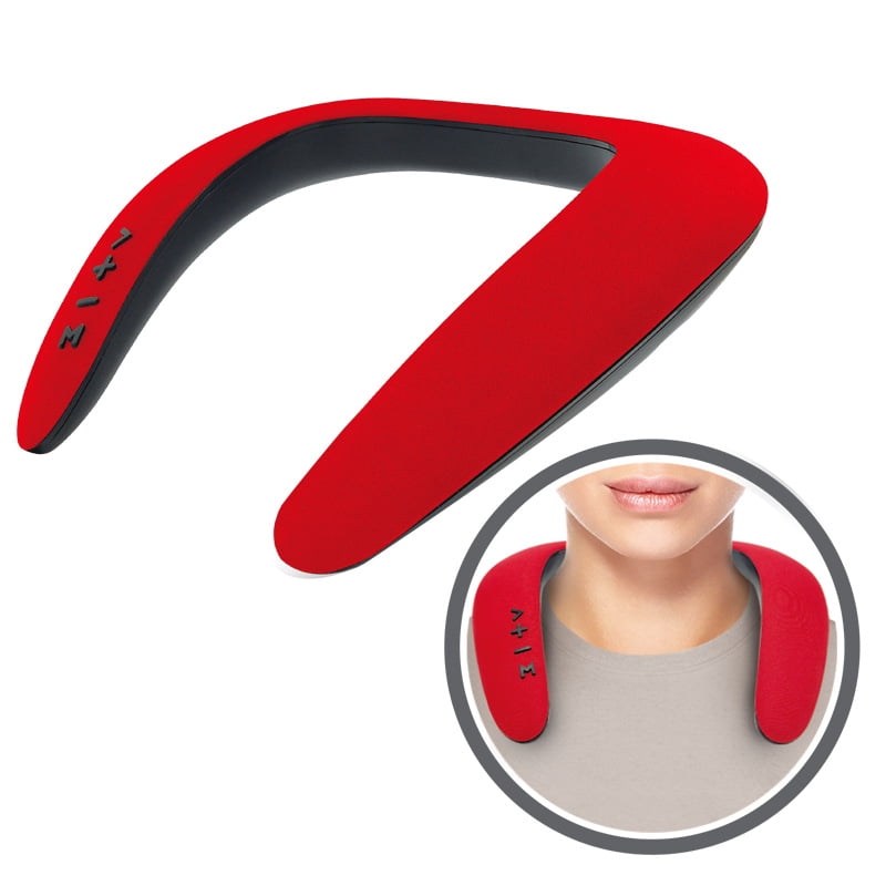 Hs bluetooth neck speaker column wireless speaker handfree neckband ...