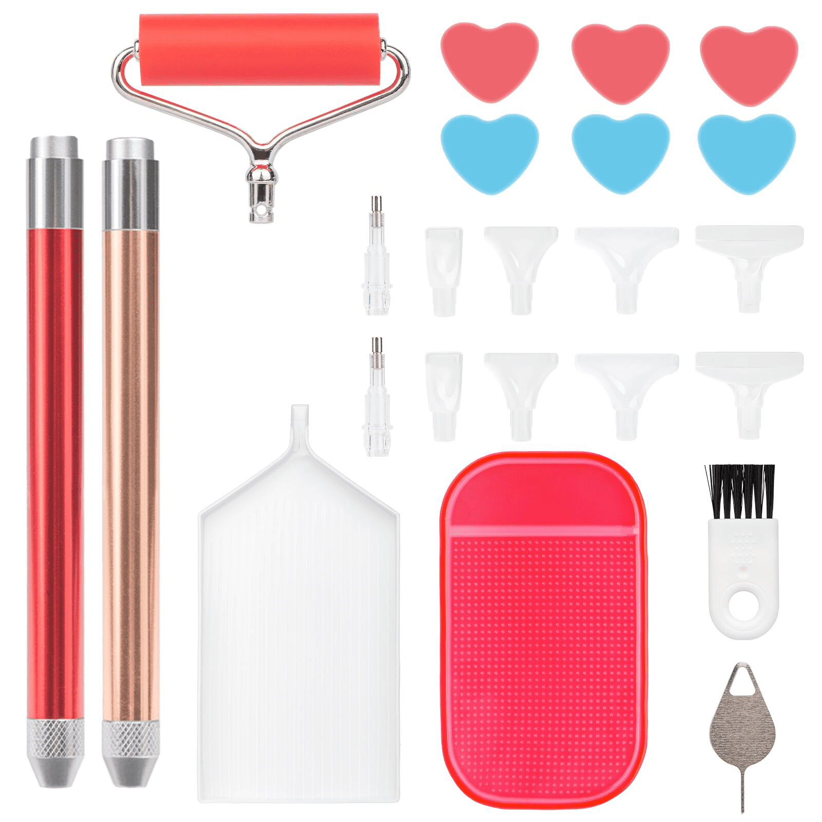 HsdsBebe 23PCS Diamond Art Painting Set with LED Drill Pen, Roller ...