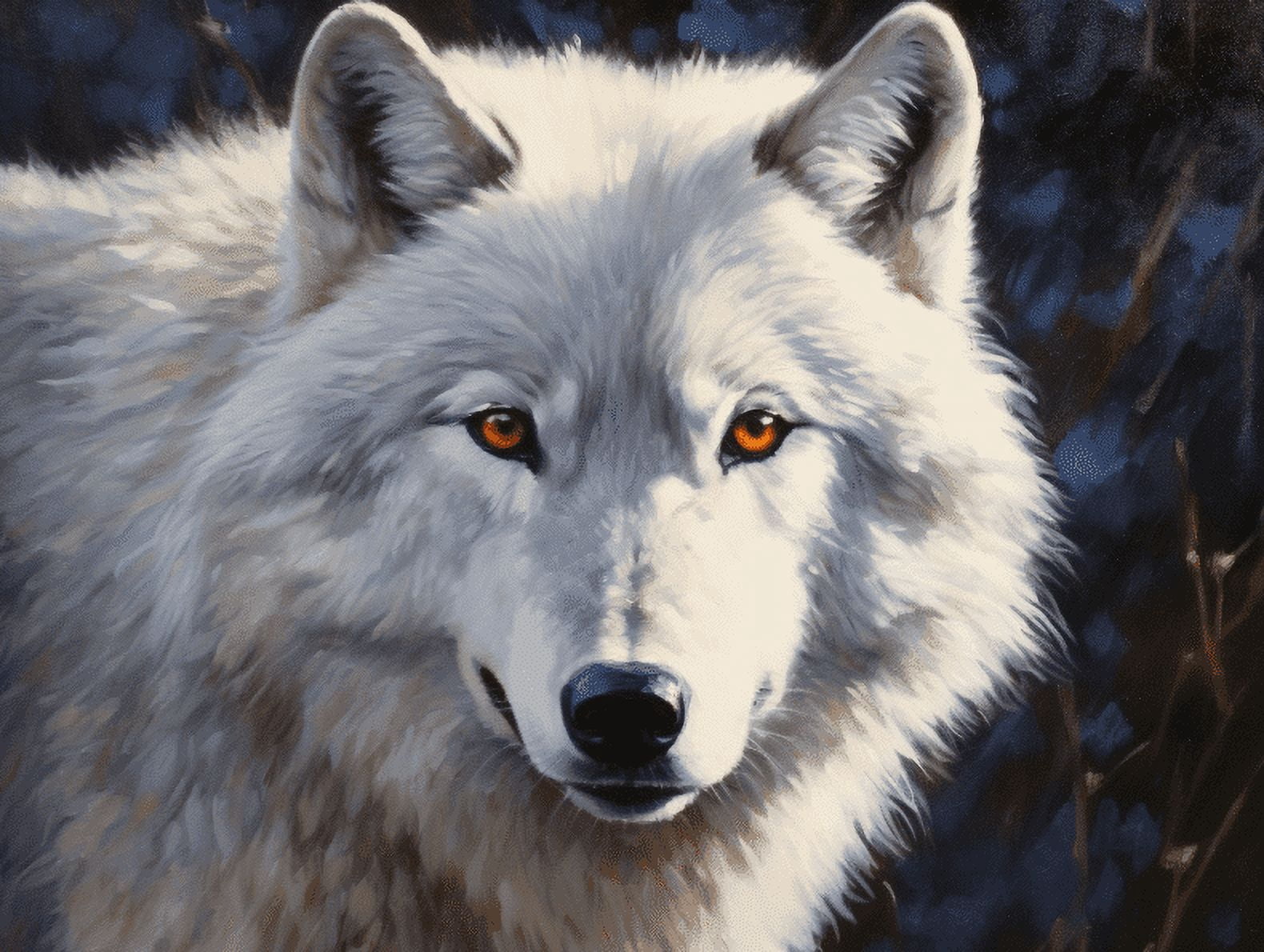 HsdsBebe Animals DIY Diamond Art Painting Kit, Wolf Art Craft Gem ...