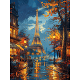 HsdsBebe DIY Eiffel Tower Diamond Art Kit, Mosaic Gem Painting for ...